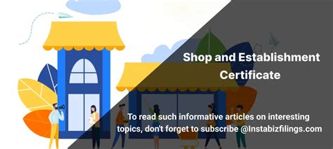 Get Your Shop And Establishment Certificate Today