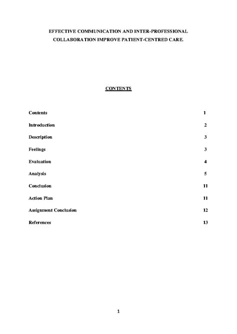 Using Gibbs Example Of Reflective Writing In A Healthcare Assignment