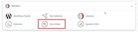 Using The Zone Editor In Cpanel Inmotion Hosting