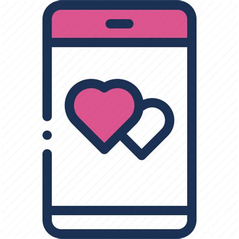 Dating App Heart Love And Romance Romantic Icon Download On