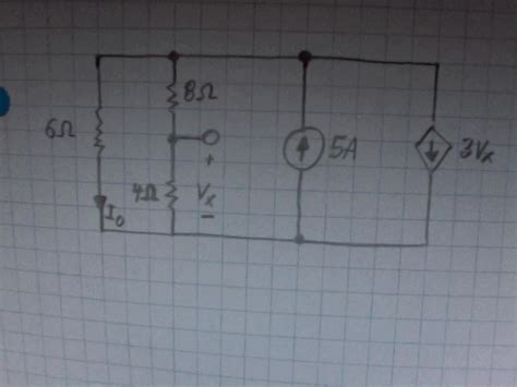 Solved Find Io In The Following Circuit Chegg Com