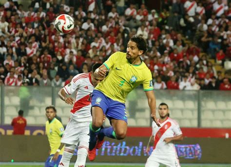 Brasil Vence Peru Com Gol De Marquinhos No Fim Pelas Eliminatórias Fl