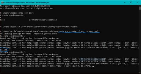 Create Environment Using The Environment Yml Data Alchemy