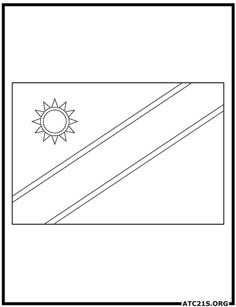 Namibia Coloring Page ATC21S