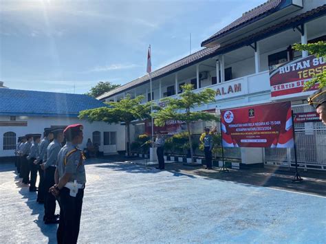 Rutan Surakarta Gelar Upacara Peringatan Hari Bela Negara Dan Kesiapan