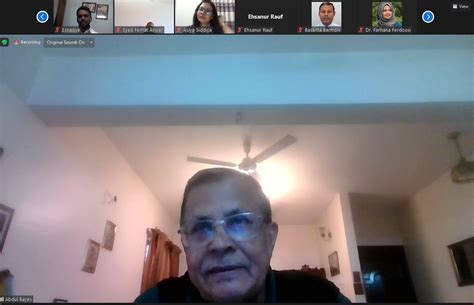 Webinar Workshop On “capacity Building In Outcome Based Education Obe
