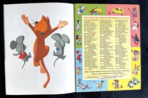 Pixie And Dixie And Mr Jinks ~ Uncut Figures ~ Vintage Little Golden