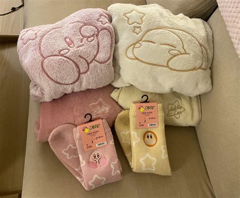 Snagged Some Gu X Kirby Fuzzy Pjs R Kirby