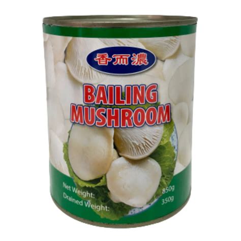 Canned Bailing Mushroom Tian Song Marketing Best Quality Frozen Food Sabah Malaysia