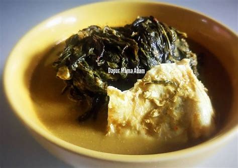 Resep Gulai Pucuak Ubi Talua Gulai Daun Singkong Telur Oleh Adams