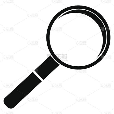 放大镜矢量图标