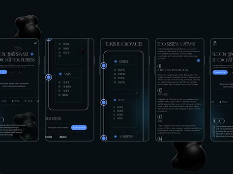 Blockchain Landing Page Website Design On Behance
