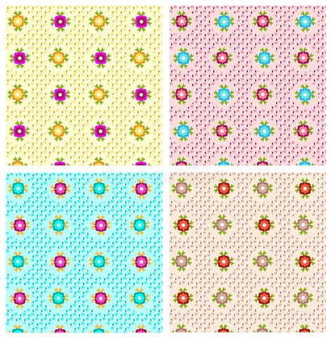 Geometric Flower Repeat Pattern Stock Illustration Illustration Of Seamless Pattern 101915659