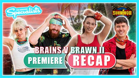 Survivor AU: Brains V Brawn II Premiere Recap - YouTube