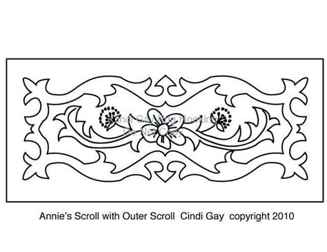 Annies Scroll With Outer Scroll • Cindi Gay Rug Hooking