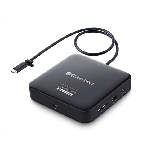 USB C Dual DisplayPort Hub