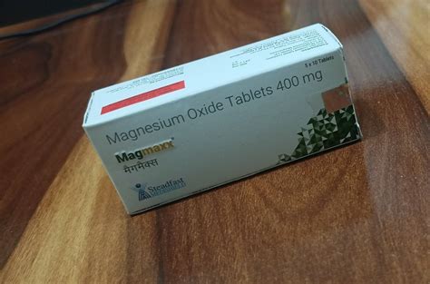 400mg Magnesium Oxide Tablet At Rs 85 Strip Magnesium Oxide Powder In
