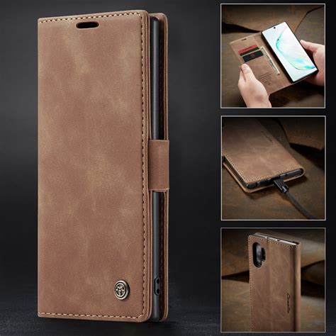 Original Caseme Flip Casing Samsung Galaxy Note 10 Plus 10 Wallet Case Note10 Card Holder PU