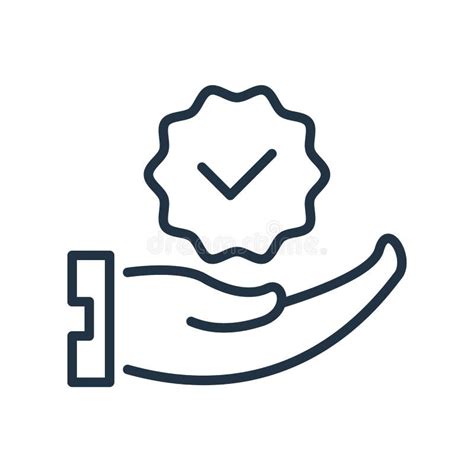 Vector Del Icono De La Recomendación Aislado En El Fondo Blanco