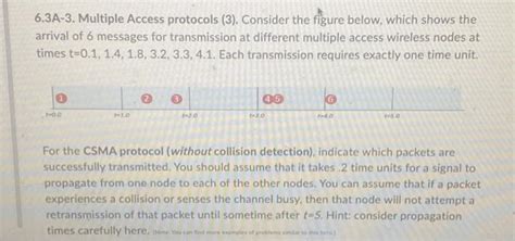 Solved 63a 3 Multiple Access Protocols 3 Consider The