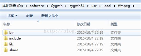 Cygwin环境下ffmpeg的配置cygwin Ffmpeg Csdn博客