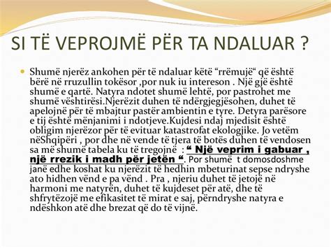 Mjedisi Dhe Njeriu