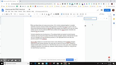 How To Use Ctrl F Youtube