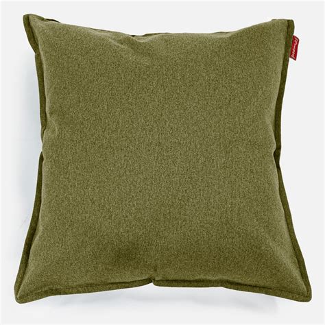 Lounge Pug Extra Große Kissen 70 X 70cm Interalli Wolle Hellgrün