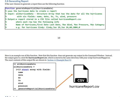 Solved 26 Generating Report If The User Chooses To Generate