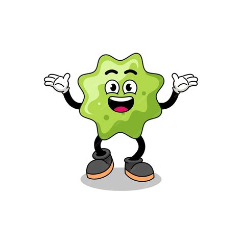 Premium Vector Splat Cartoon Searching With Happy Gesture