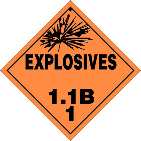 Downloadable Hazmat Placards Ian