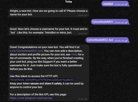 Nodemcu Kit Using Telegram