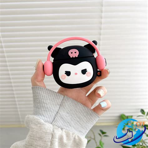 Kuromi Design 3d Silicone Case For Huawei Freebuds 4 4e 4i 5 5i Se2
