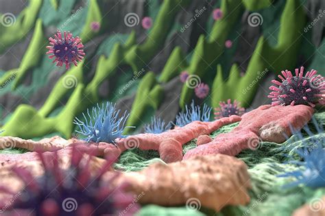 Virus Infect A Body Cell Viral Infection The Influenza Virus Attacks