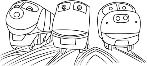 Chuggington Coloring Pages Coloringlib