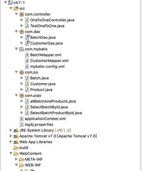 Javaee 实验07：mybatis关联映射实践 简书