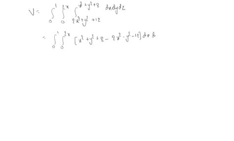 ⏩solved Determine The Volume Shown In Figure 4 28 Enclosed By The… Numerade
