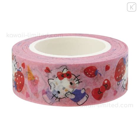 Japan Sanrio Washi Paper Masking Tape Hello Kitty Kawaii Limited