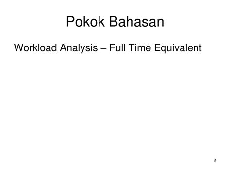 Ppt Workload Analysis Powerpoint Presentation Free Download Id2988764