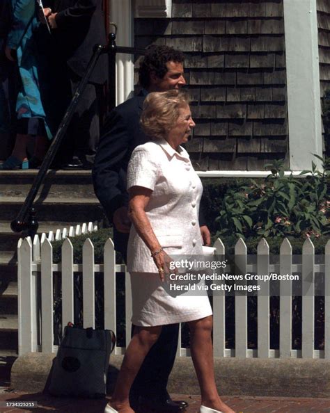 Ethel Kennedy Widow Of Robert Kennedy Makes Her Way Toward The