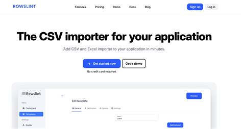 How To Import Csv Files In Any Web Application With Rowslint • The Csv