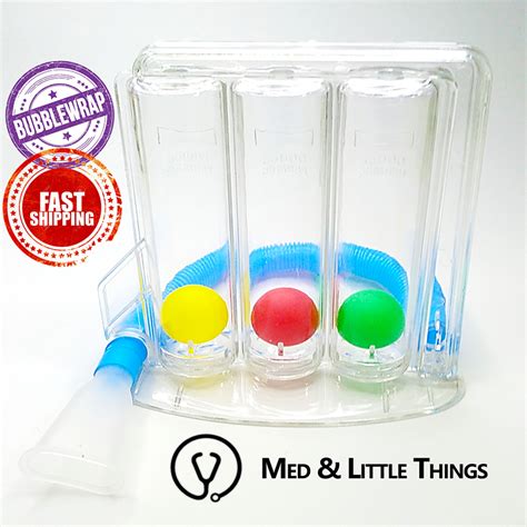 Incentive Spirometer Spirometry 3 Balls Spirometer Exercise Lung Ready Stock Shopee Malaysia