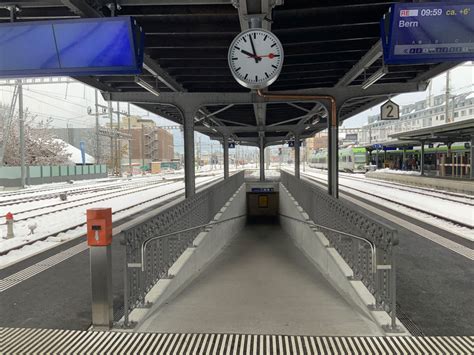 Prix Sia Bahnhof Sbb Thun Umbau Perron 23