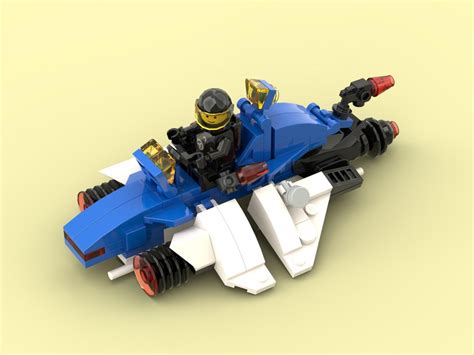 Lego Moc Space Speeder By Pturecki Rebrickable Build With Lego