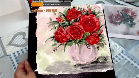Оформление торта цветами из БЗК How To Make Cake With Cream Flowers