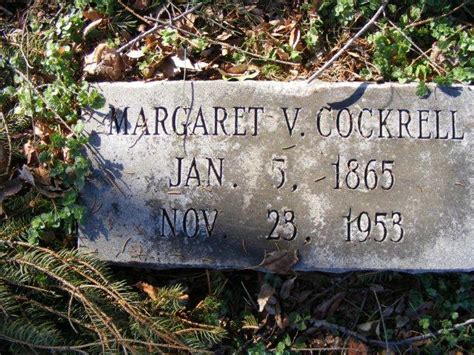 Margaret Virginia Cockrell 1865 1953 Find A Grave äreminne