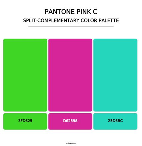 Pantone Pink C Color Palettes Colorxs Com