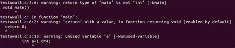 Gcc中的 W W和 Wall选项gcc Wall Csdn博客
