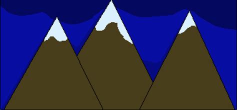 Mountains Pixel Art Maker