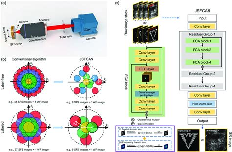 A Schematic Of The Sfs Super Resolution Imaging Setup B The Download Scientific Diagram